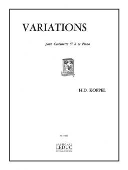 Variations » Clarinet Sheet Music at all-sheetmusic.com