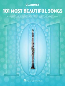 101 Most Beautiful Songs » Clarinet Sheet Music