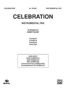 Celebration (Kool & The Gang) » Instrumental Pak for Choir