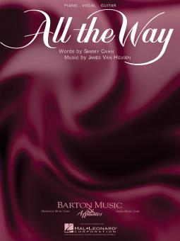 All the Way by Frank Sinatra » Piano, Vocal & Guitar