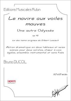 Le Navire Aux Voiles Mauves - Une Autre Odyssée - Pour Mezzo-Soprano ...