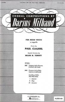 Babylon (Darius Milhaud) » Sheet Music for Mixed Choir