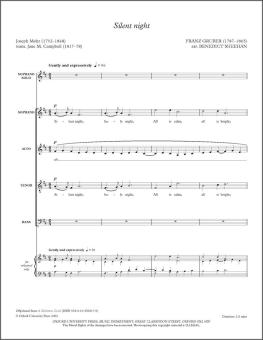 Silent night (Download) » Sheet Music for Mixed Choir