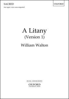 A Litany by William Walton (Download) » Sheet Music for Women's Choir
