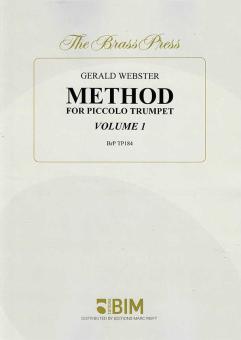 Method for Piccolo Trumpet Vol. 1 by Webster Gerald » Sheet Music for ...