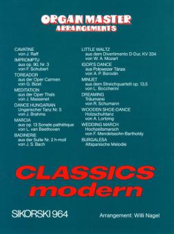 Organ Master Arrangements: Classics Modern (Download) » Sheet Music for ...