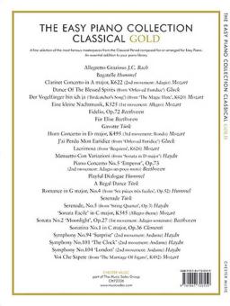 The Easy Piano Collection: Classical Gold » Sheet Music for Piano
