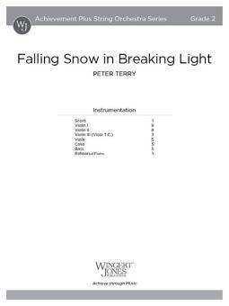 Falling Snow in Breaking Light by Peter Terry » Sheet Music for String ...