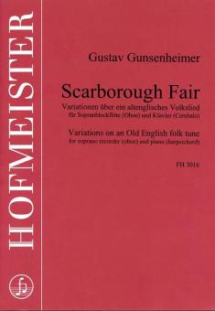 Scarborough Fair (Gustav Gunsenheimer) » Sheet Music for Recorder