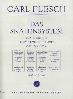 Das Skalensystem für Violine by Carl F. Flesch » all-sheetmusic.com