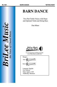 Barn Dance by Daniel Miner » Sheet Music for Women's Choir