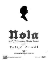 Nola by Felix Arndt (Download) » Sheet Music for Piano
