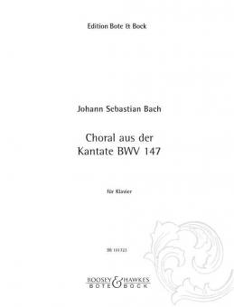 Chorale BWV 147 by Johann Sebastian Bach » Piano Sheet Music