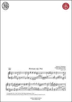 Fortune my Foe by Thomas Tomkins » Electronic Keyboard - Sheet Music