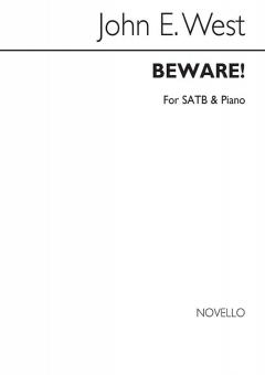 Beware! by John Ebenezer West » Mixed Choir Sheet Music