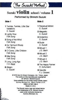 Suzuki Violin School 1 » all-sheetmusic.com - IMP90040