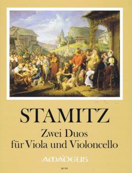 Two duos in C major and D major by Carl Stamitz for Viola and Cello ...