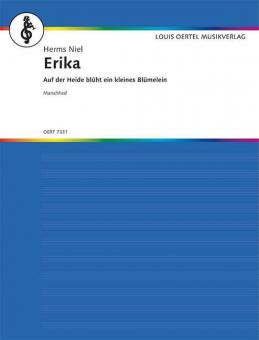 Erika by Herms Niel » Piano Sheet Music , great selection