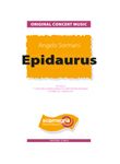 Epidaurus by Angelo Sormani » Concert Band Sheet Music