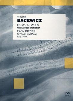 Easy Pieces Band 2 by Grazyna Bacewicz » Sheet Music for Violin ...