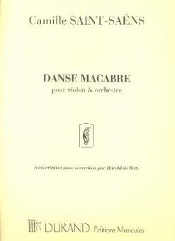 Danse Macabre by Camille Saint-Saëns » Accordion Sheet Music