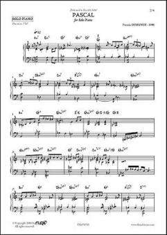 Pascal by Francis Demange » Piano Sheet Music , Shop now!