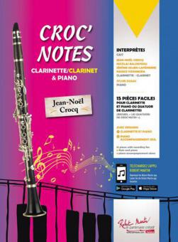 Croc'Notes by Jean-Noel Crocq » Sheet Music for Clarinet