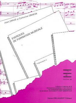 Exercices de Formation Musicale by Alain Zarde » Music Theory Books