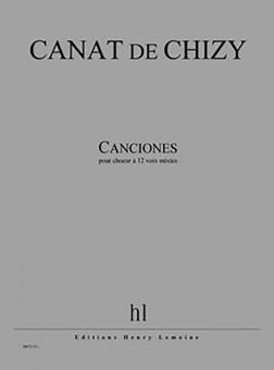 Canciones by Edith Canat de Chizy » Mixed Choir Sheet Music