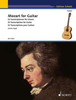 Mozart For Guitar by Wolfgang Amadeus Mozart » Guitar Sheet Music
