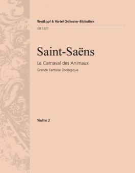 Le Carnaval des animaux by Camille Saint-Saëns » Sheet Music for ...