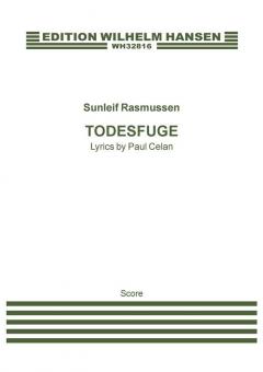 Todesfuge (Sunleif Rasmussen) » Sheet Music for Ensemble (Score)