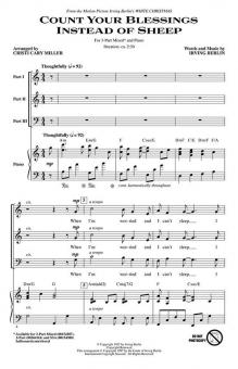 Count Your Blessings Instead Of Sheep (Irving Berlin) » Sheet Music for ...
