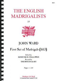 First Set Of Madrigals 1613 (John Ward) » Sheet Music for Mixed Choir