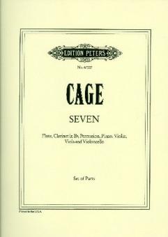 Seven (John Cage) » Sheet Music for Ensemble