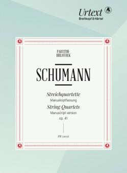 String quartets op. 41 by Robert Schumann » all-sheetmusic.com