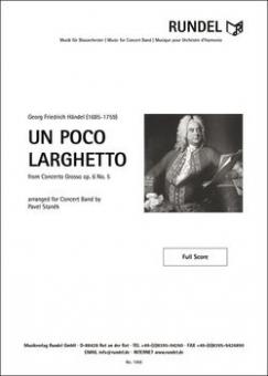 Un Poco Larghetto (Georg Friedrich Händel) » Sheet Music for Concert Band
