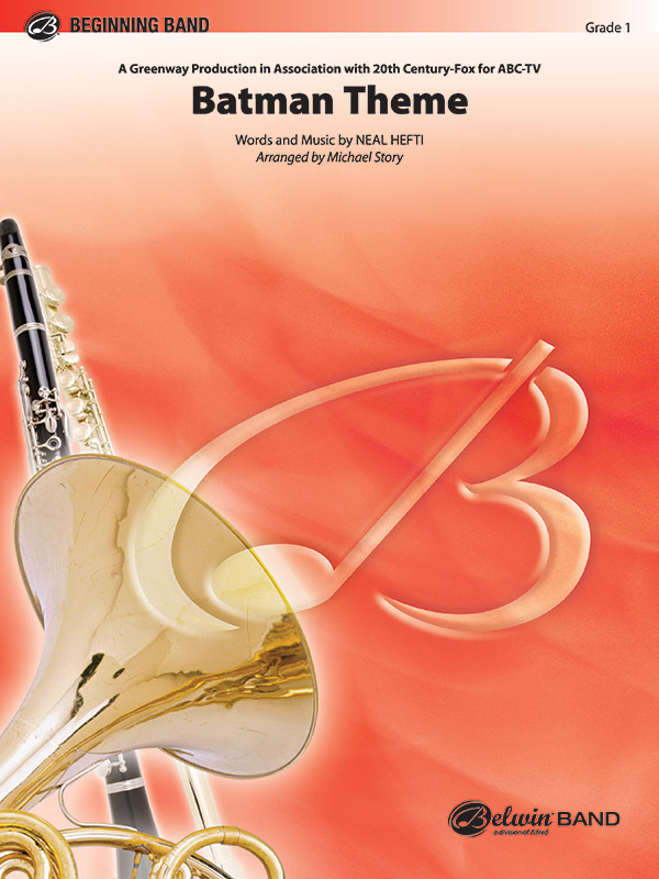 Batman Theme (Download) » Sheet Music for Concert Band (Part)