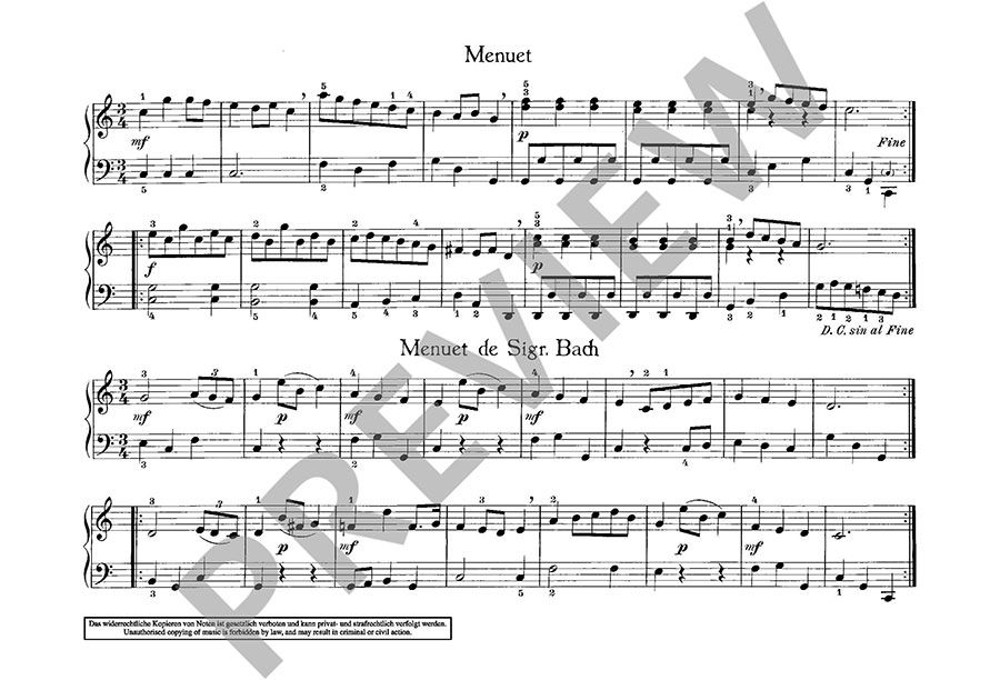 Leopold Mozart Piano Sheet Music » Buy Sheet Music Online