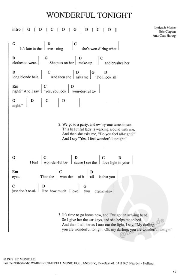 Pop Songs For Classical Guitar 2 by Cees Hartog » Sheet Music for Guitar