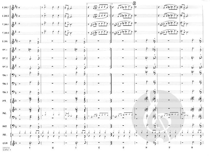 So What (Miles Davis) » Jazz Ensemble Sheet Music