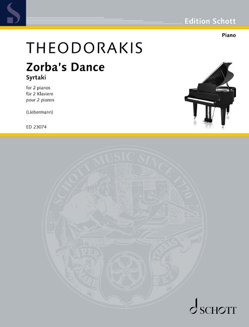 Zorba's Dance by Mikis Theodorakis » Piano Sheet Music