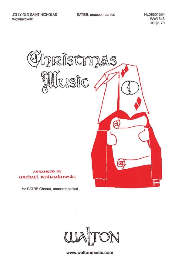 Jolly Old Saint Nicholas » Mixed Choir Sheet Music