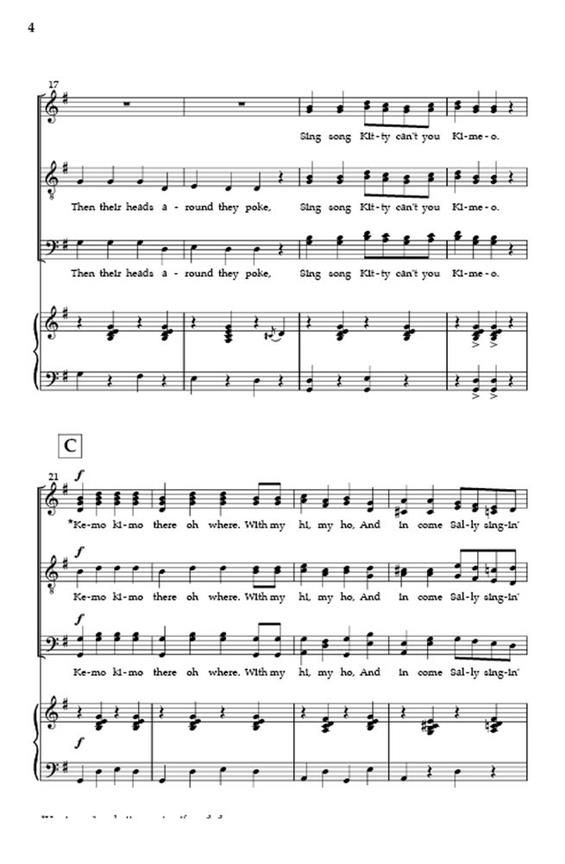 Kemo Kimo by Norman Luboff » Mixed Choir Sheet Music