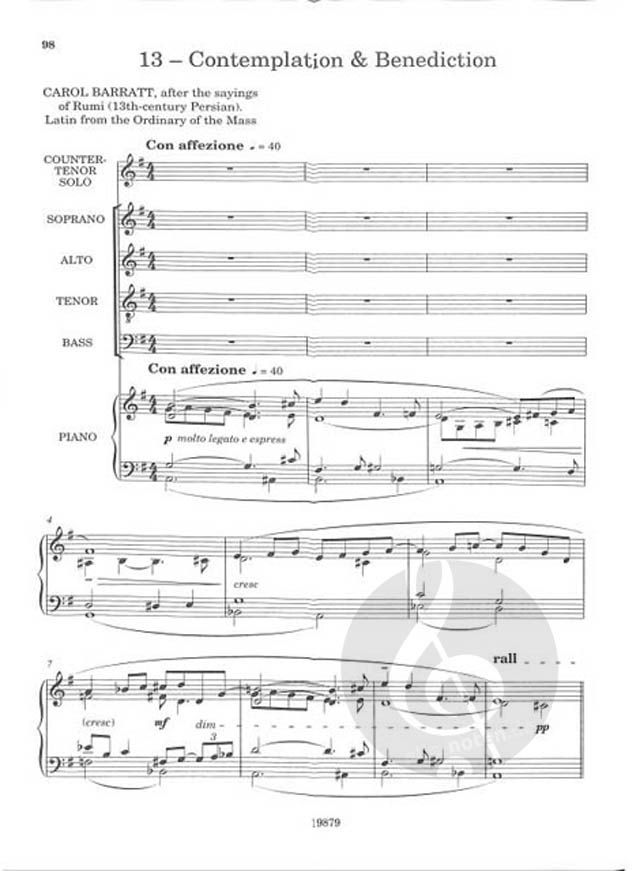 Miserere: Songs of Mercy and Redemption by Karl Jenkins » Vocal Sheet Music