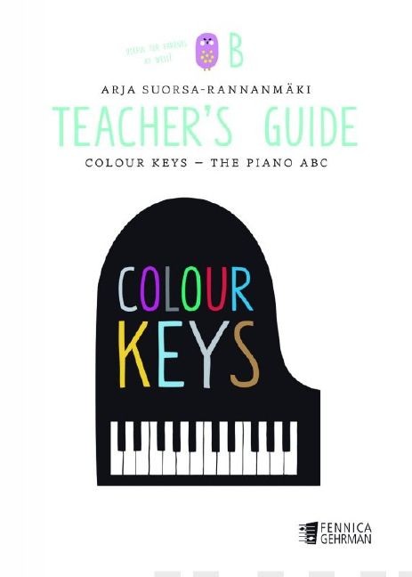 Colour Keys the Piano ABC by Arja Suorsa-Rannanmäki » all-sheetmusic.com