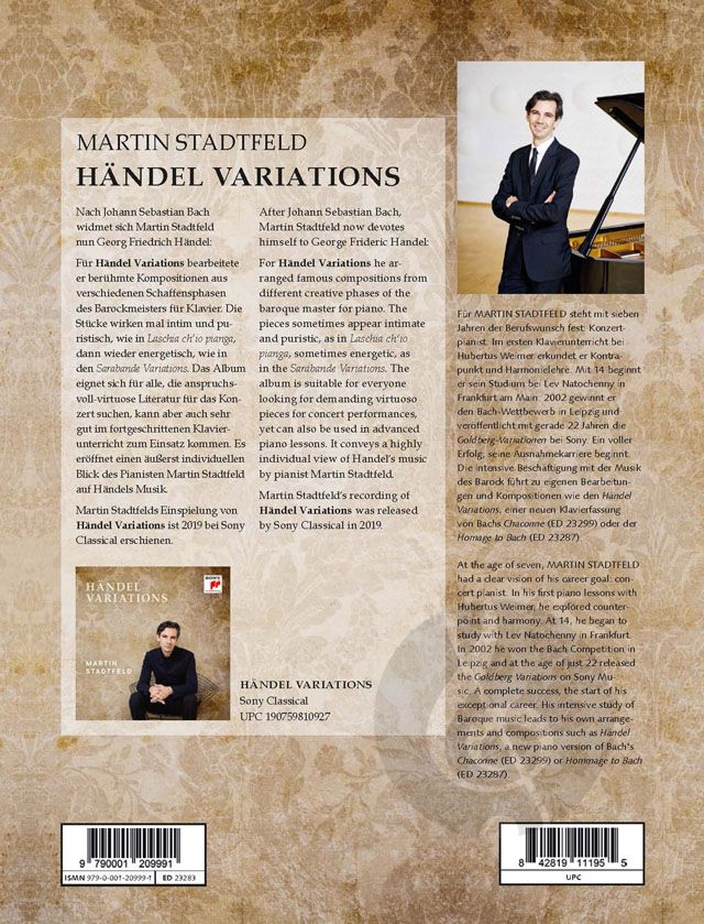 Händel Variations by Georg Friedrich Händel » Piano Sheet Music