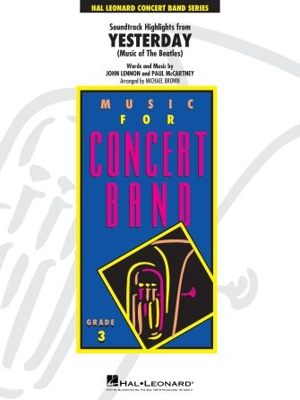 Soundtrack Highlights from Yesterday by The Beatles » Concert Band ...