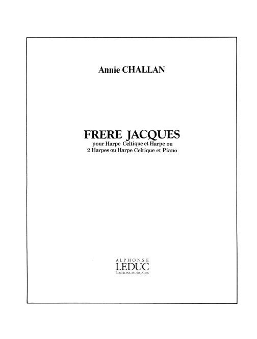 Frere Jacques by Annie Challan » Sheet Music for Harp