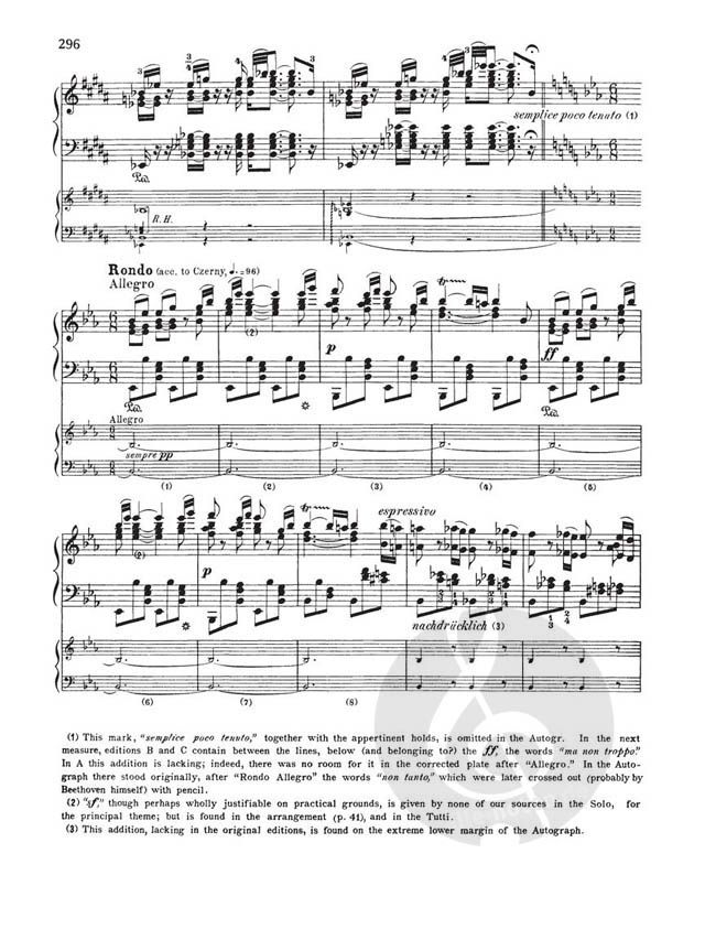 Complete Piano Concertos by Ludwig van Beethoven » all-sheetmusic.com